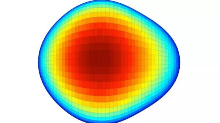 Pear-shaped Nuclei erklären de Mangel un Antimaterie a maachen Zäitrees onméiglech