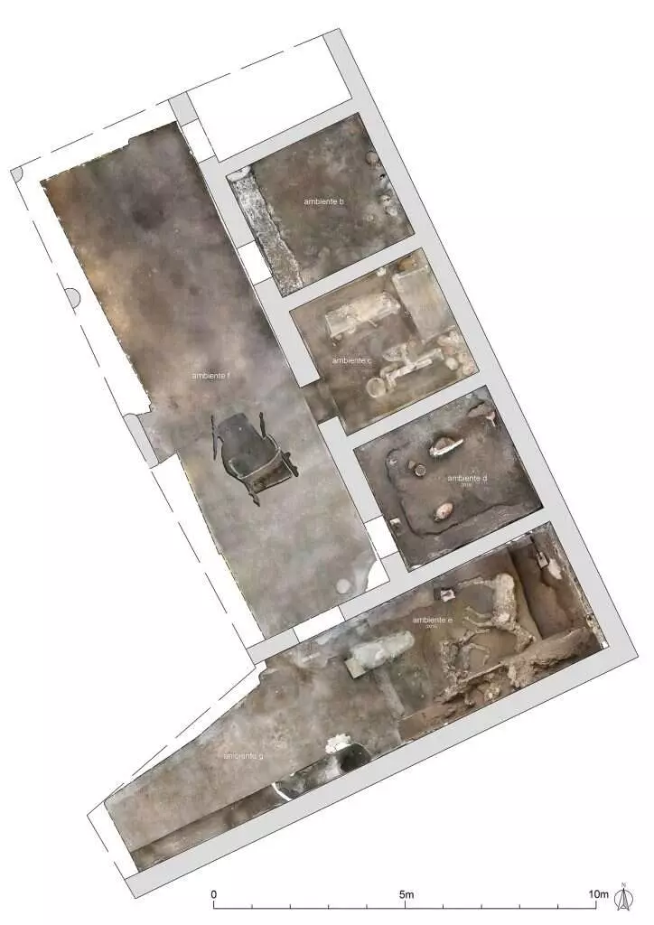 Bairros de escravos romanos incrivelmente bem preservados são desenterrados em Pompeia 1761_3