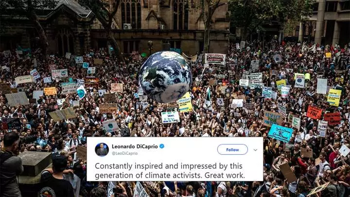 Os nenos de todo o mundo están saíndo da escola para protestar contra o cambio climático, e é verdadeiramente inspirador