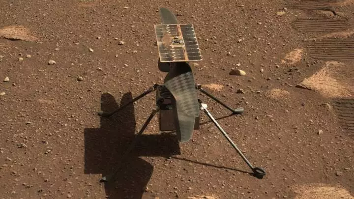 Der Ingenuity-Helikopter der NASA wird heute den ersten Flug auf dem Mars versuchen