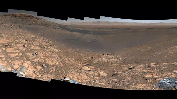 Erkunden Sie den Mars mit dem bisher schärfsten Panorama von Curiosity