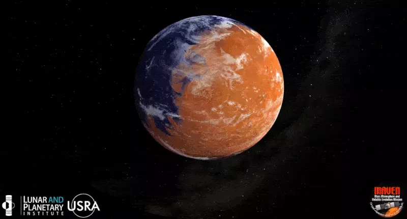 Mars je možda imao gustu atmosferu ugljičnog dioksida