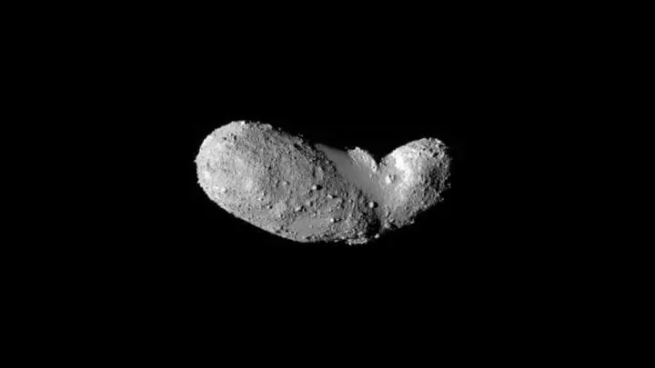 Amanzi afunyenwe kwiiSampulu ezivela kwi-Asteroid Itokawa