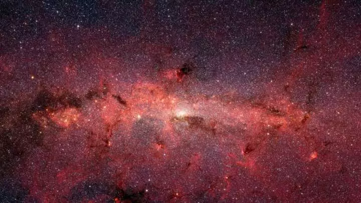 Mkpakọrịta ochie nke kpakpando na-enye nghọta na otu na mgbe usoro Milky Way malitere