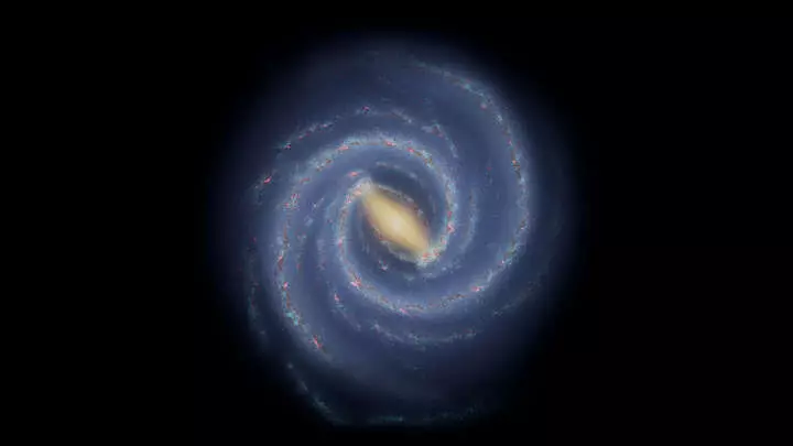 Ndị na-enyocha mbara igwe achọpụtala 'nkwụsịtụ' nke afọ 3,000 n'otu ogwe aka gburugburu Milky Way.