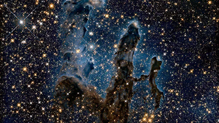 Saben uwong Mung Njupuk Menit Lan Deleng Gambar Inframerah Anyar Iki 'Pillars of Creation'