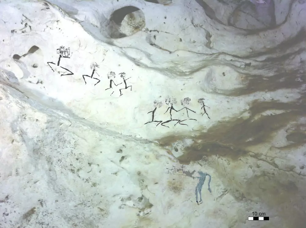 Megtalálták a legrégebbi ismert figuratív festményt, 40 000 éves múltra tekint vissza 3077_1