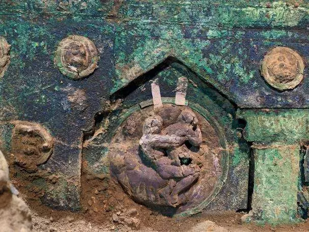 Уникална церемониална колесница в Помпей, изкопана изпод вулканичен материал 3089_2