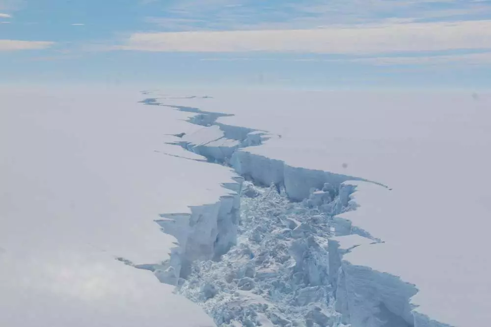 Navorsers onthul hoe hoë seevlakke sal styg as twee groot Antarktiese ysplate smelt 3136_1