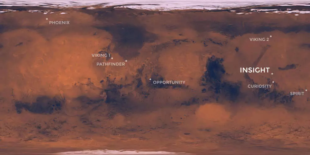 Ang InSight Probe ng NASA ay Matagumpay na Nakarating Sa Ibabaw ng Mars 403_1