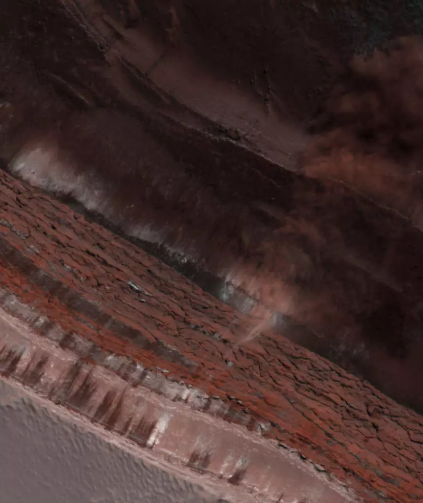 Na pueina e le NASA le taimi ofoofogia na tupu ai se Avalanche i Mars 4071_1