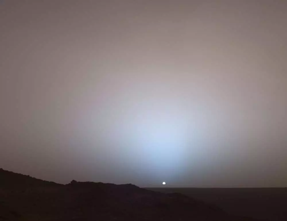 Warum sind die Sonnenuntergänge auf dem Mars blau? 4107_1