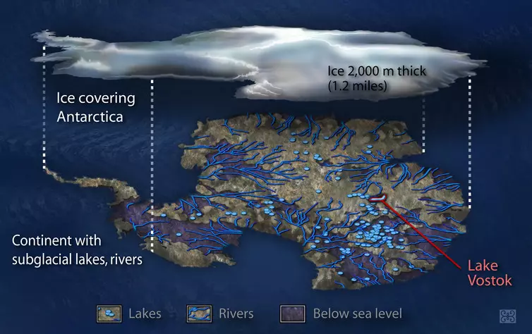 Cosa si nasconde sotto il ghiaccio dell'Antartide? Laghi, vita e il più grande dei canyon 4582_2