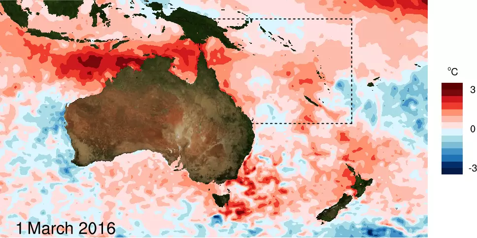 Bleking av Great Barrier Reef ville vært nesten umulig uten klimaendringer 4674_1