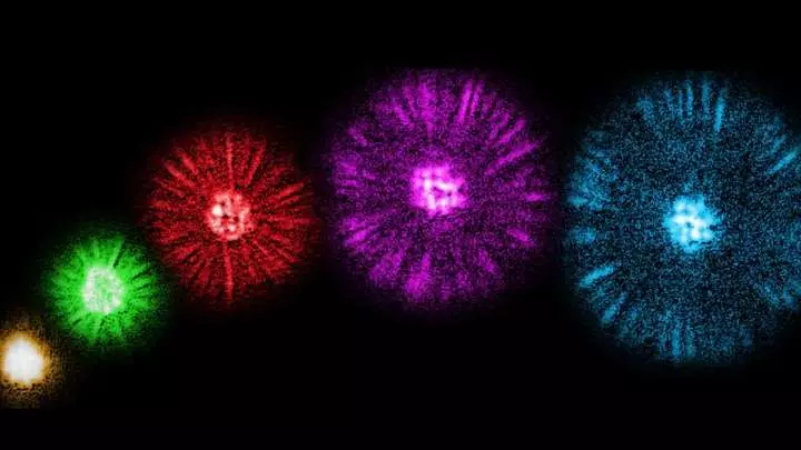 Atomên Ultrasar Di Tevgerên Kuantumî yên Berê-Bêyî Nehatindî de Dişibin Fireworks