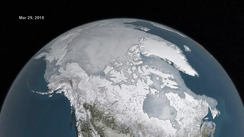 La extensión del hielo marino del Ártico de este verano es la segunda más baja registrada 5956_2