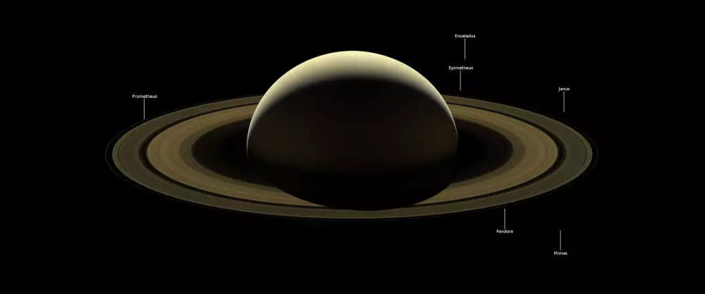 Wannan Shine Kallo Na Karshe Na Cassini A Saturn Kafin A Rusa Shi 6283_1