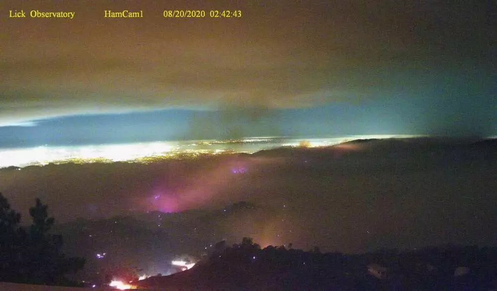 Californiens brande truer et af verdens mest historisk betydningsfulde observatorier 6593_1