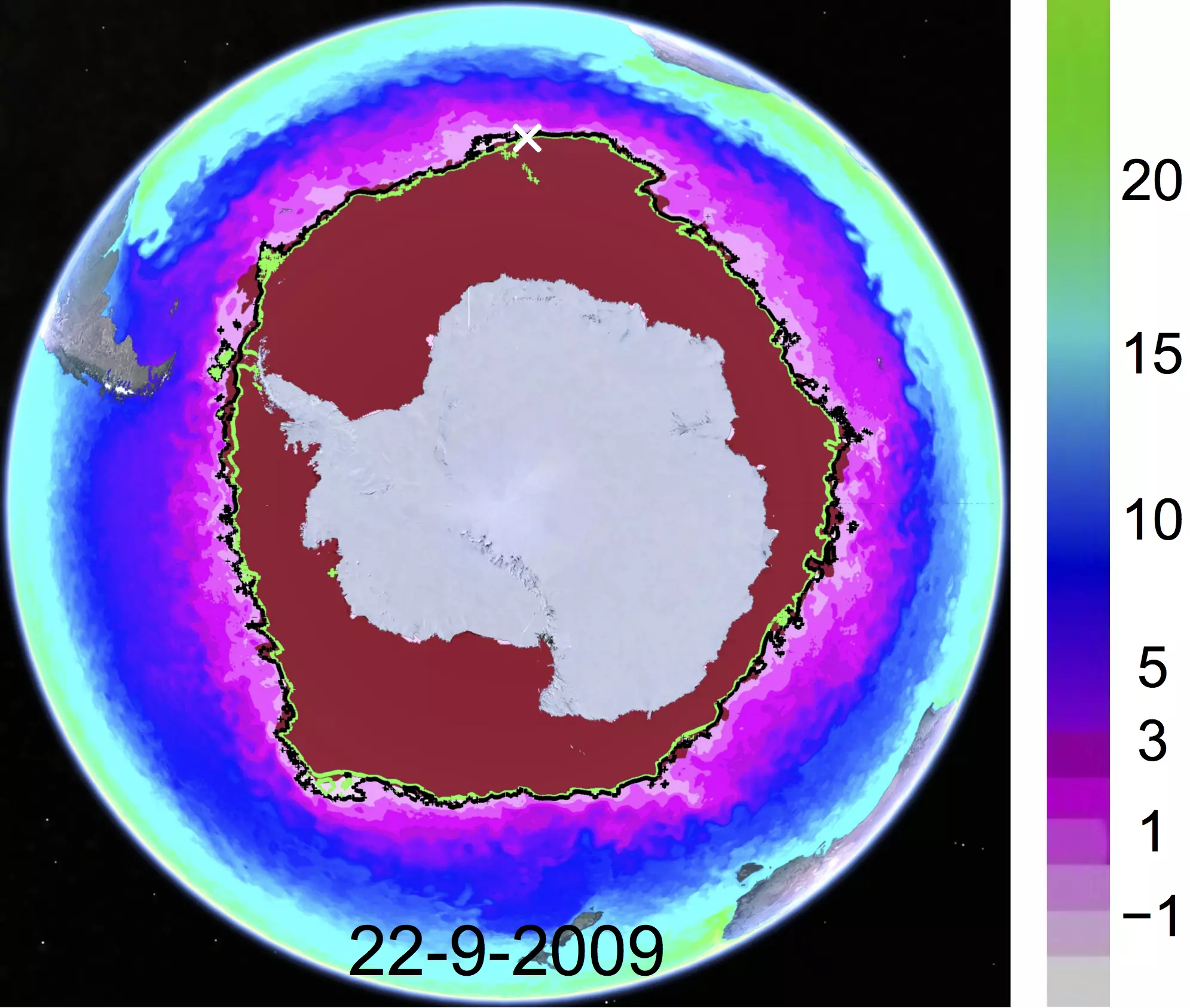 Çima Qeşaya Deryaya Antarktîkê Mezin dibe, Dema Qeşaya Deryaya Arktîkê Dihele 6949_1