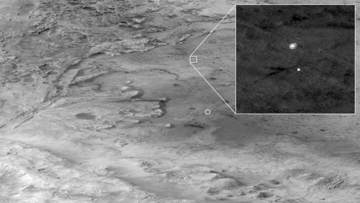 Erste Bilder vom Mars, die vom Perseverance Rover der NASA zurückgestrahlt wurden, sind da