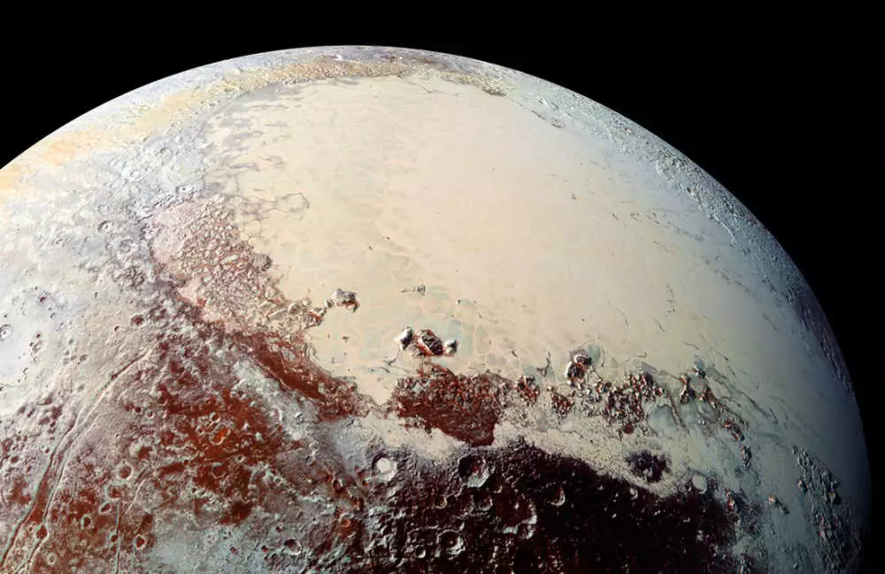 Trái tim của sao Diêm Vương là một vùng biển phóng xạ trẻ gồm các tảng băng trôi chứa nitơ 7364_2