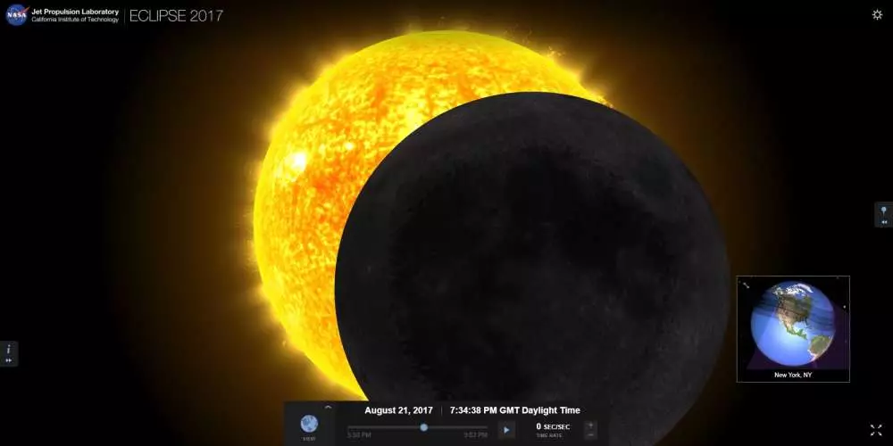 Bulunduğunuz Yerden Güneş Tutulmasının Nasıl Görüneceğini Öğrenin 7597_1