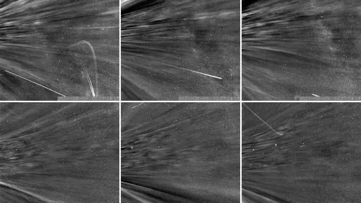 Глядзіце неверагодныя кадры сонечнага зонда НАСА, які праносіцца скрозь сонечную карону