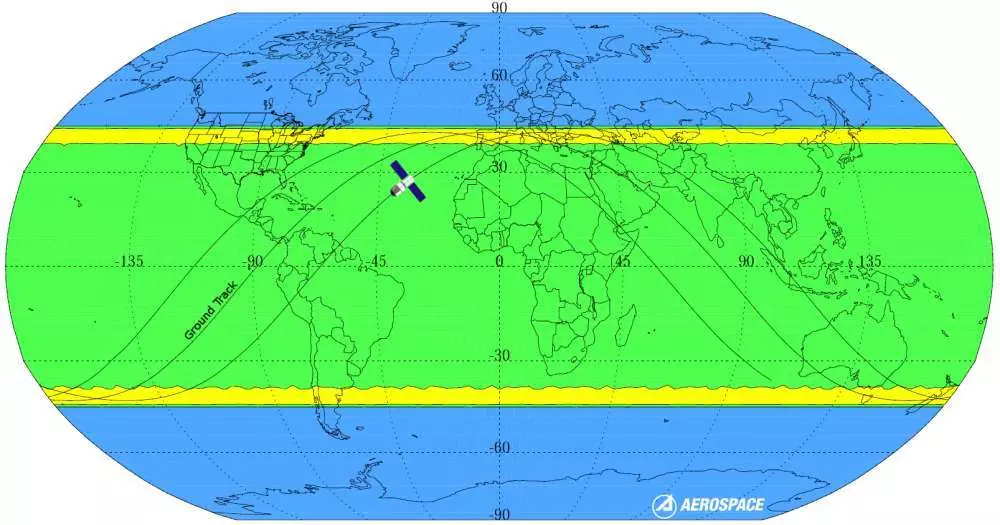 Кинеската вселенска станица Тиангонг-1 брзо паѓа бидејќи се подготвува повторно да влезе во нашата атмосфера за неколку недели 8019_1