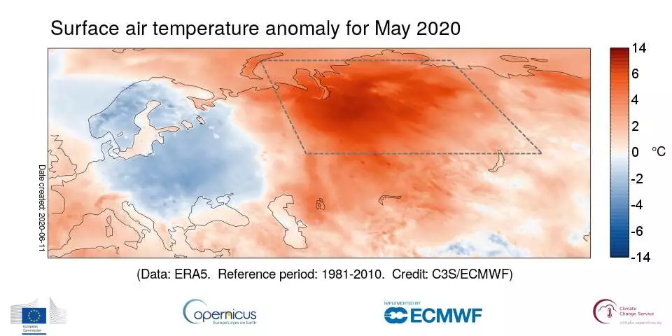 Bhí sé 38 Céim Celsius Sa Chiorcal Artach an deireadh seachtaine seo 835_1