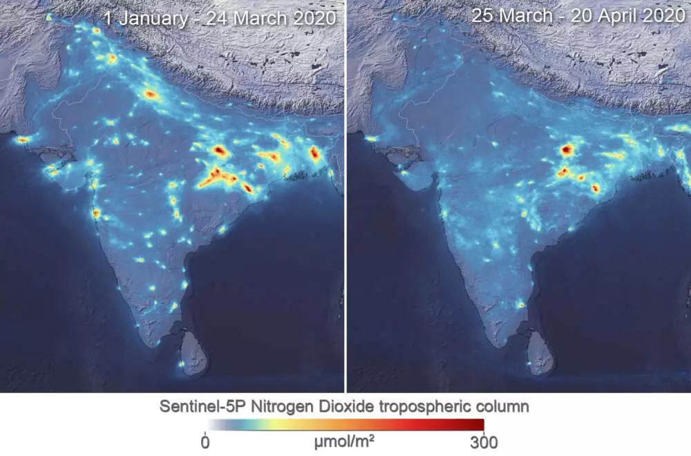 Küresel Kirlilik Haritaları COVID-19 Karantina Sırasında Hava Kalitesinde Farklılıklar Gösteriyor 916_3